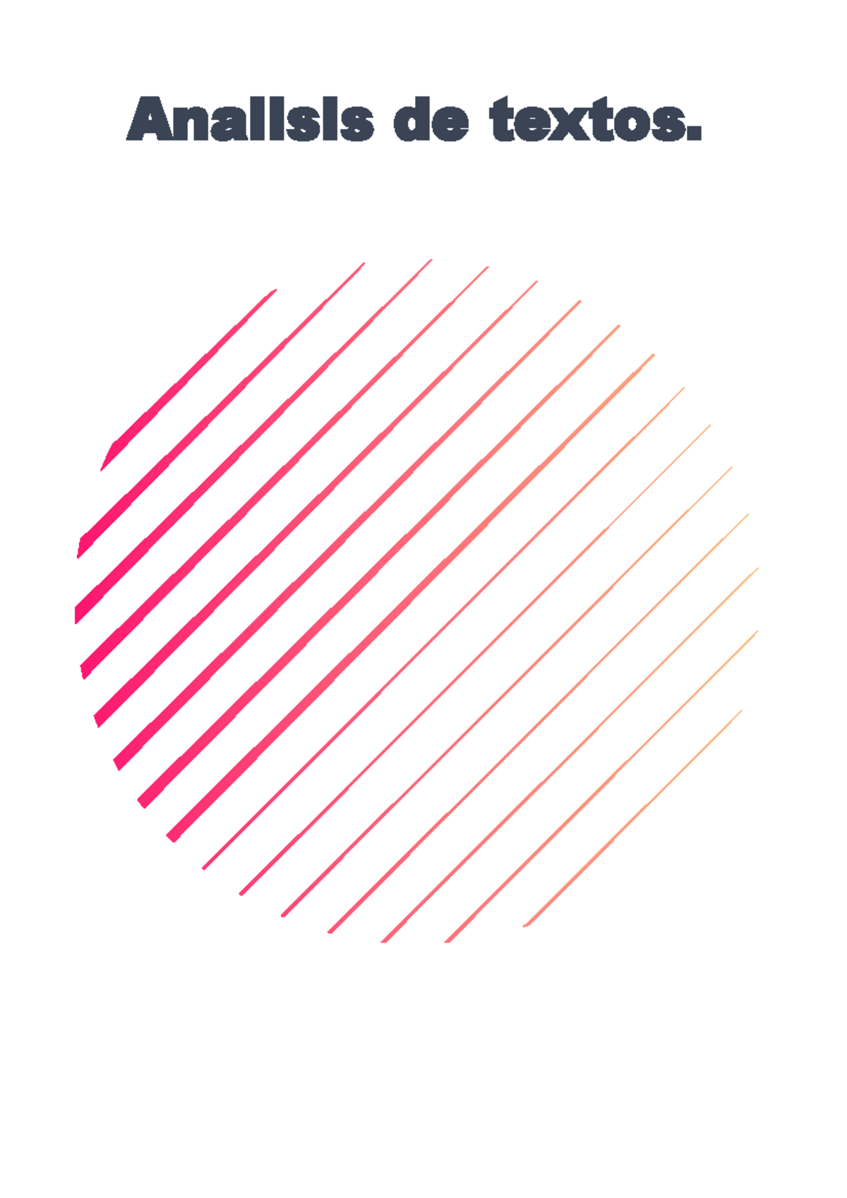 Texto informativo - Analisis de textos. TEXTOS COMPARTIDOS. ARRANQUE DE ...