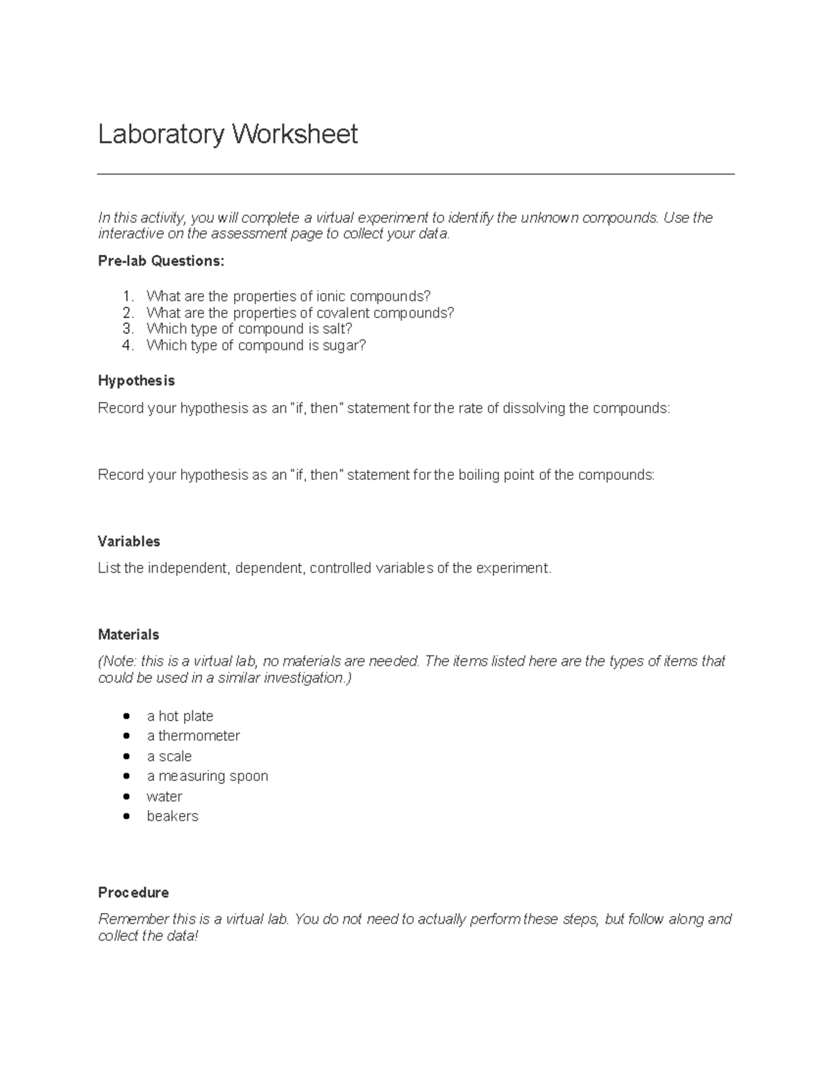 493388696-Laboratory-Worksheet - Laboratory Worksheet In this activity ...