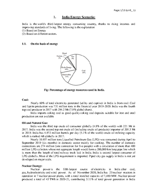 UNIT - 1 RES. 2 Marks - TWO MARK QUESTIONS AND ANSWERS Define: Energy ...