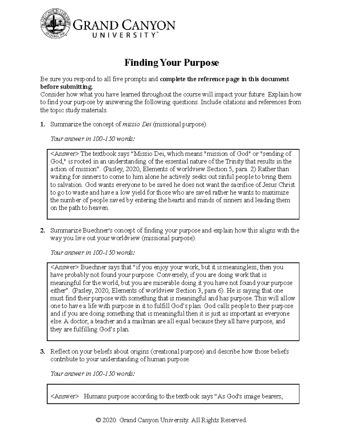 Week 7 assignment - Be sure you respond to all five prompts and ...