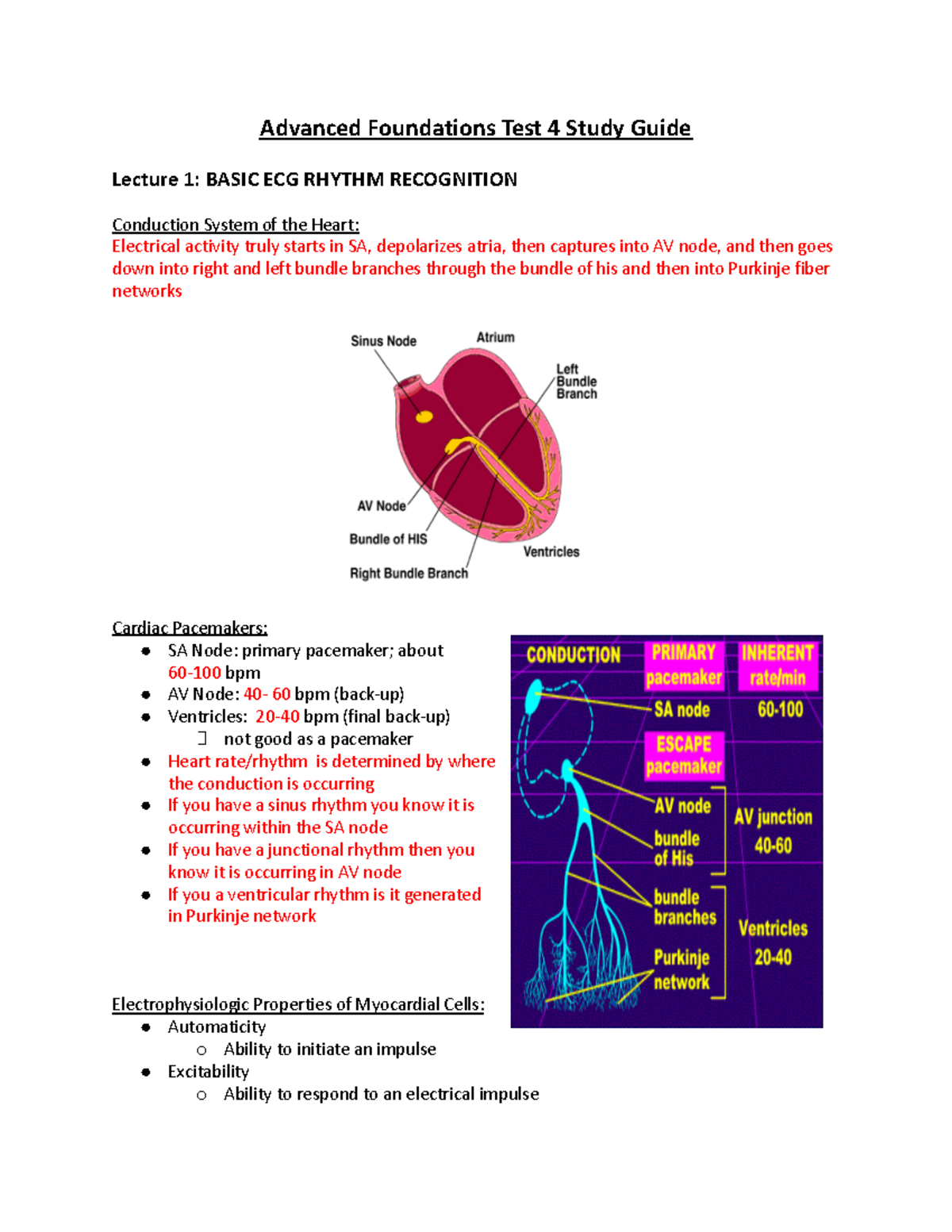 Diagnostics - Practice - Advanced Foundations Test 4 Study Guide ...