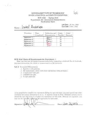 3043 lab 3 - Exam Practice - ECE 3043 - Studocu