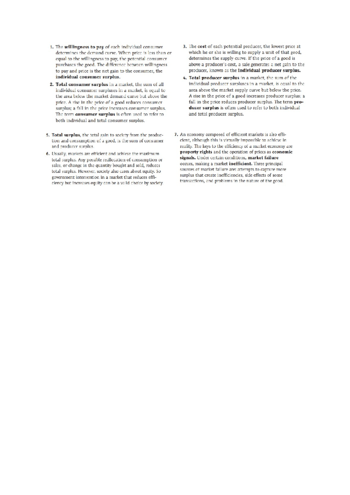 Chp 4 - point form - eco101 - Studocu