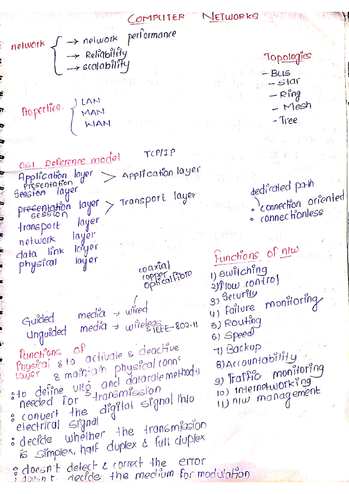 Computer Networks - B.tech - Studocu