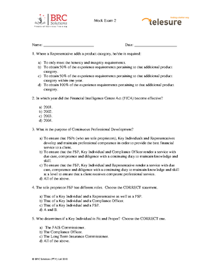 RE1 and RE5 Preparation Document - PREPARATION GUIDE FOR REGULATORY ...