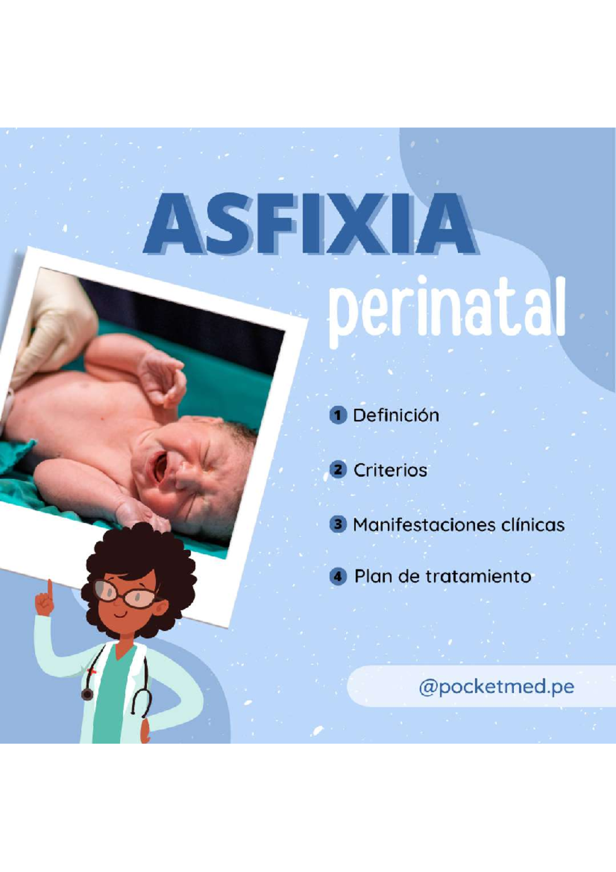 Neonatología - ASFIXIA NEONATAL - Med Interna I - Studocu