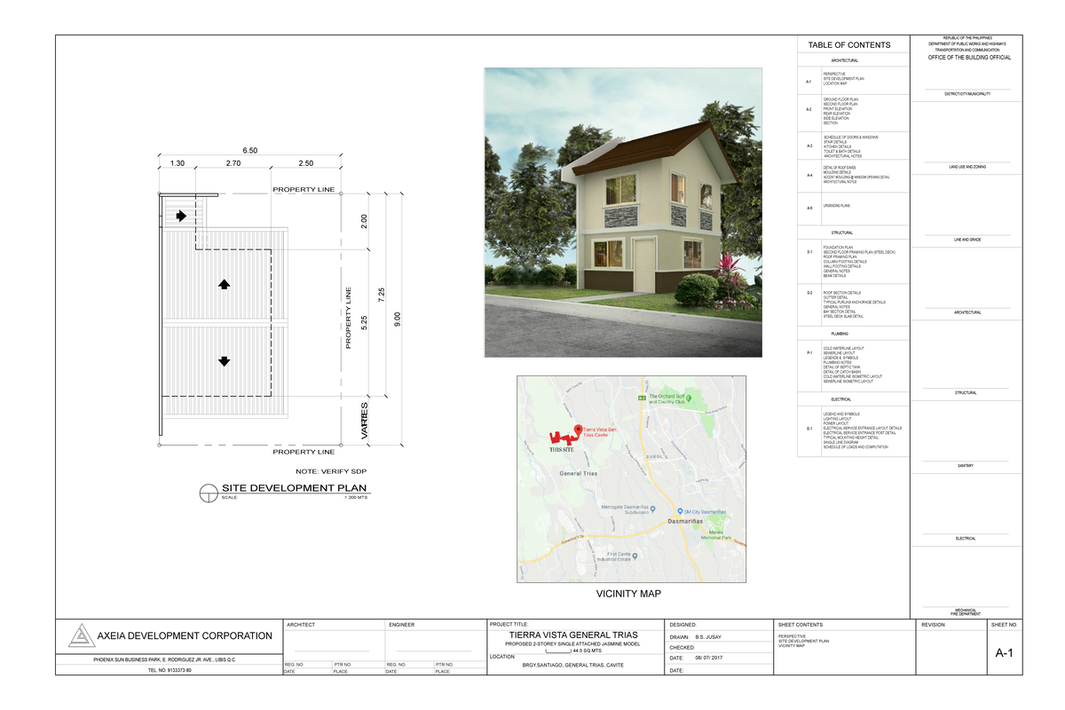 Jasmine SA LEFT(Architectural-Plumbing)pdf - PROPERTY LINE PROPERTY ...