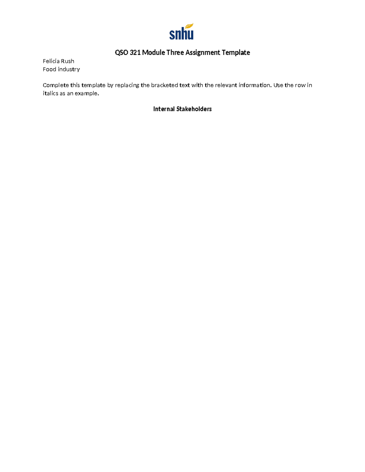 QSO 321 Module Three Assignment Template - QSO 321 Module Three ...