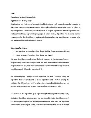 2 mathbg - Notes for design and analysis of algorithms - [Mathematical ...