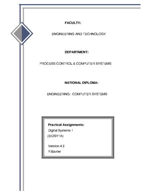 VUT - Digital Systems 1 - Studocu