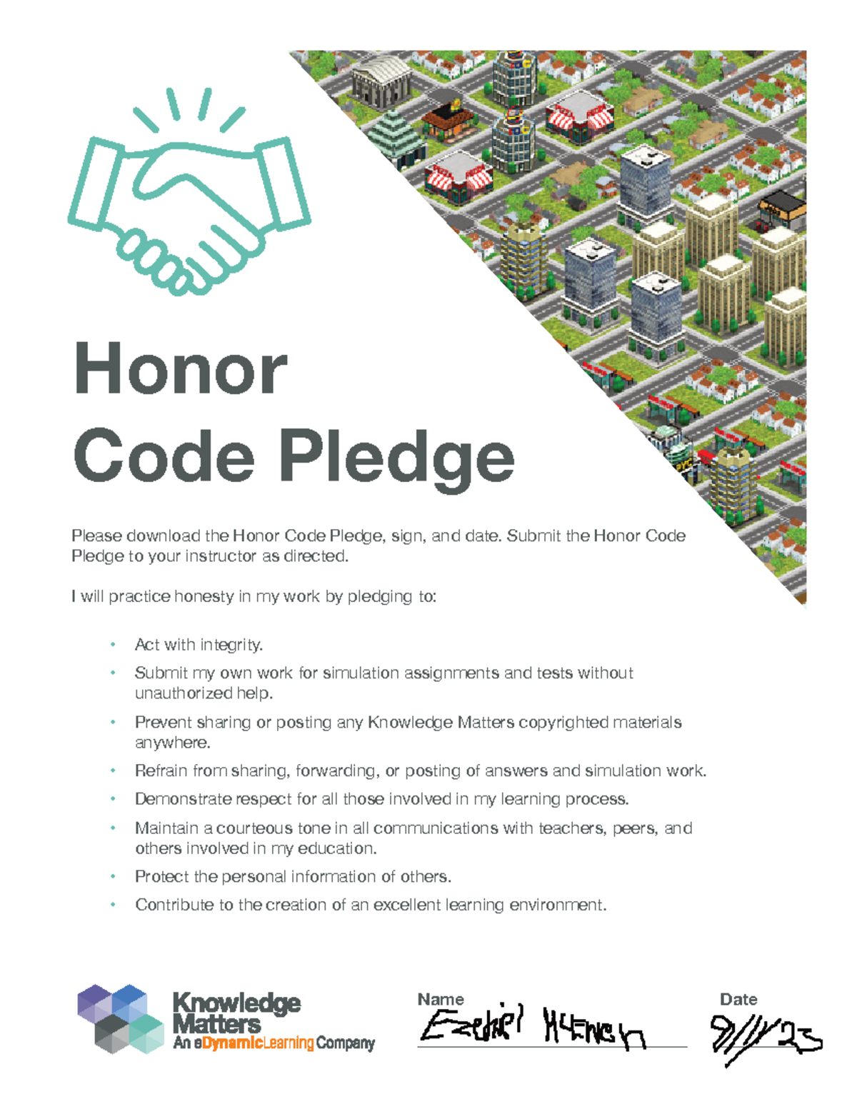Kami Export - KM-Honor-Code-Form - Honor Code Pledge Please download ...