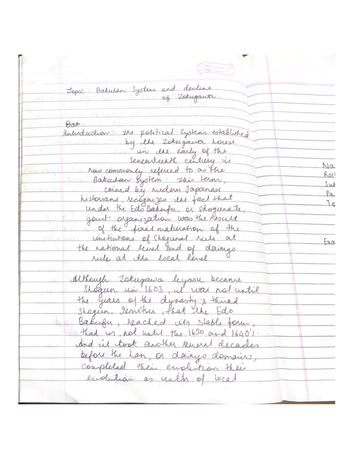 Bakuhan System and the decline of Tokugawa - History Of Modern Japan ...