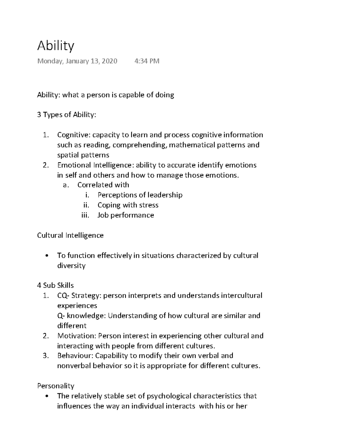 Ability Lecture Notes Week 2 Warning Tt Undefined Function 32
