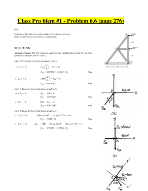 25-Cables-Discrete Loads Class Problems - Class Example 1 – Cables with ...
