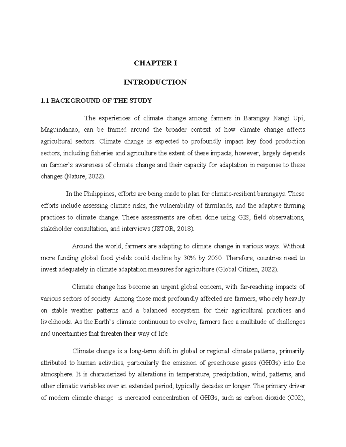 Jezilcasestudy - casestudy - CHAPTER I INTRODUCTION 1 BACKGROUND OF THE STUDY The experiences of ...