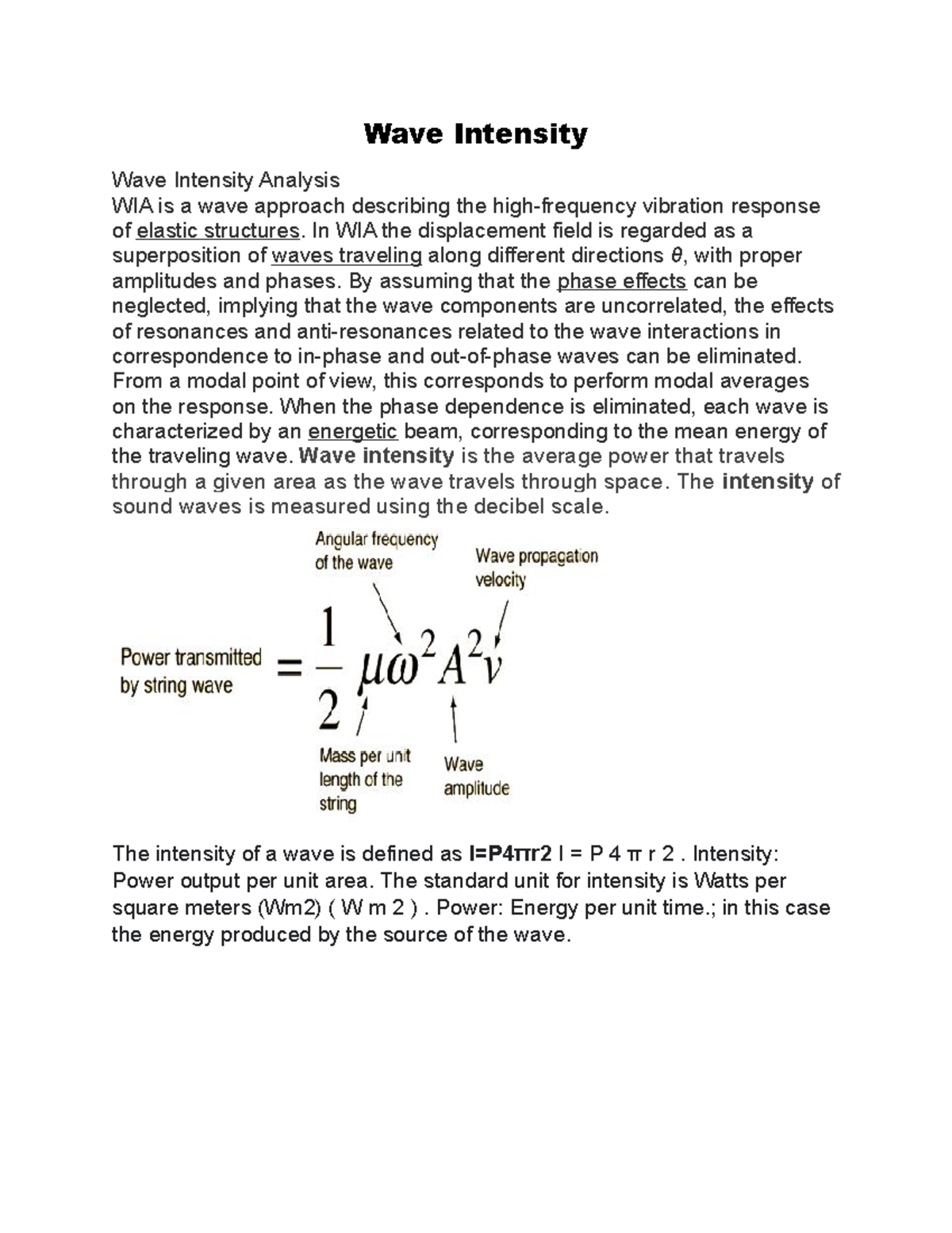 Wave-Intensity - Need nako source - Wave Intensity Wave Intensity ...