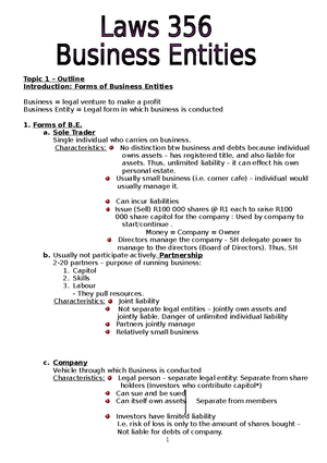 King IV Code Summary - THE KING REPORT ON CORPORATE GOVERNANCE 1. WHY ...