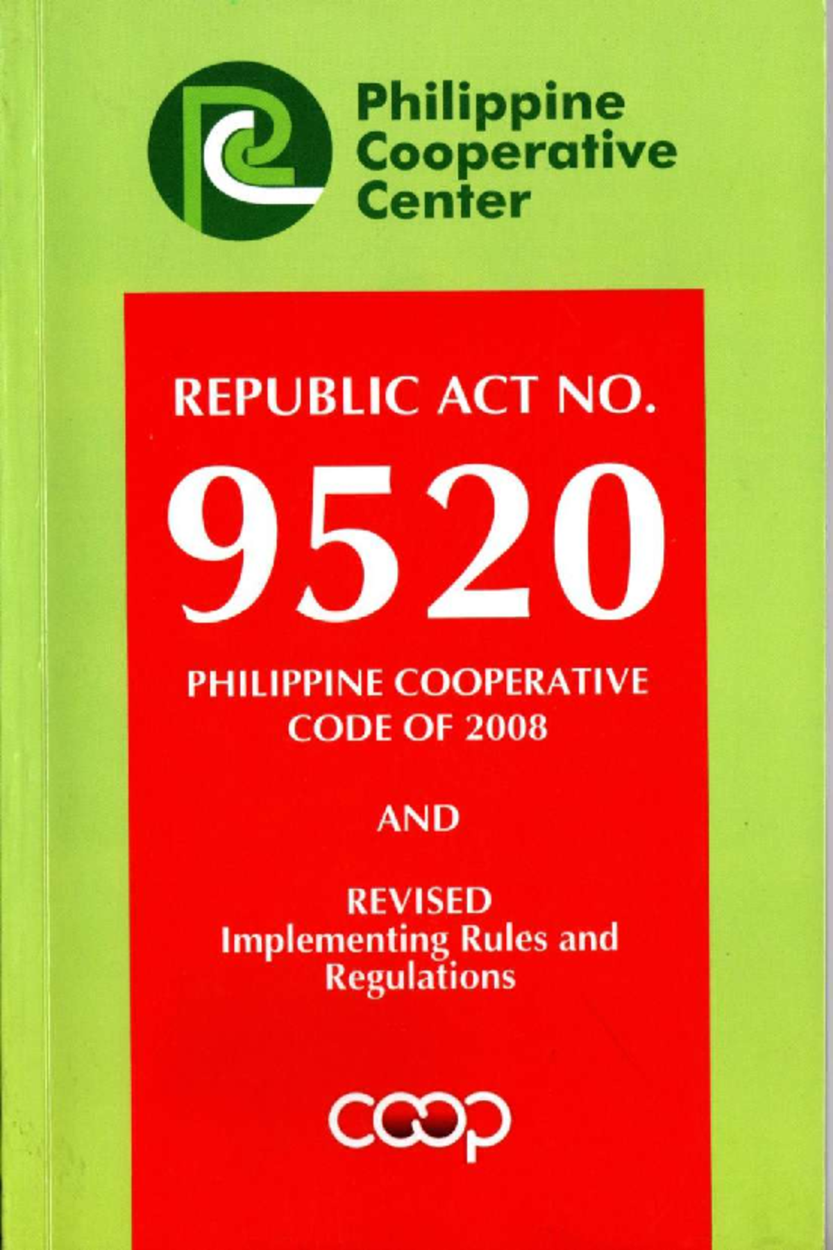 6479810 c838d5506210028 - e Philippine Cooperative Center REPUBLIC ACT ...