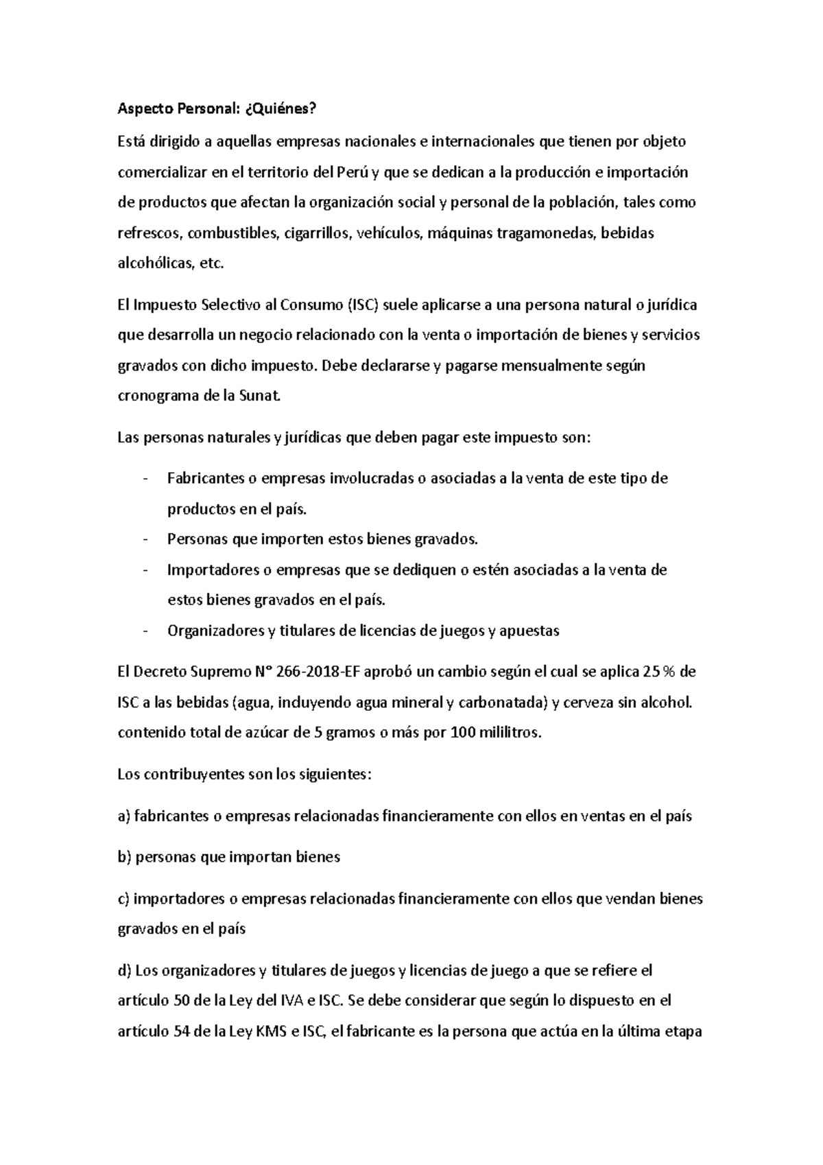 Aspecto Personal ¿Quiénes - Aspecto Personal: ¿Quiénes? Está dirigido a ...