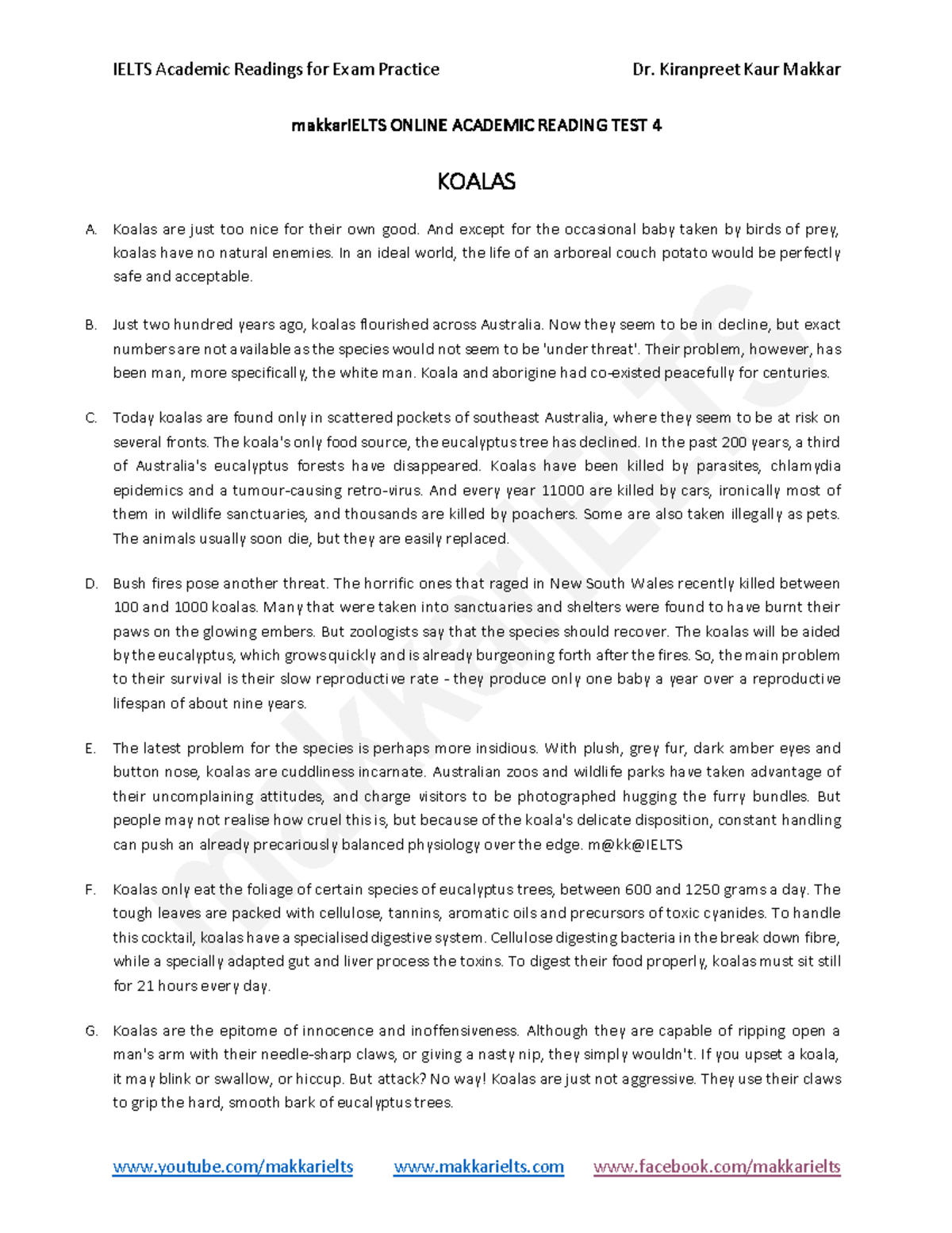 Reading 4 - Notes for studying - makkarIELTS ONLINE ACADEMIC READING ...