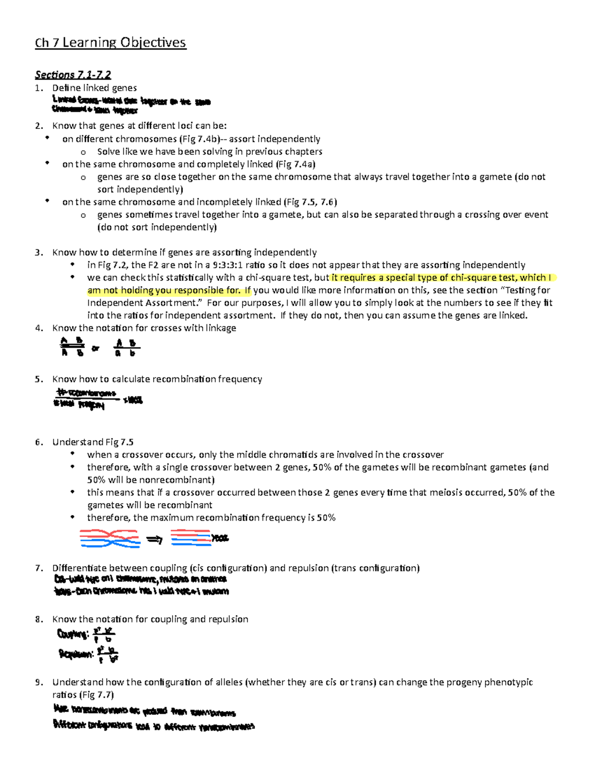 Ch 7 Learning Objectives - Ch 7 Learning Objec0ves Sec$ons 7-7. Define ...