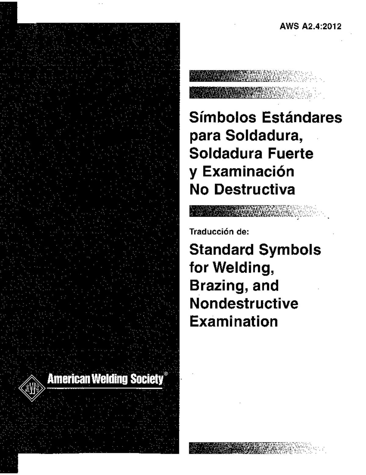 AWS A2 - welded - Standard ·symbols for Welding, Brazing, and ...
