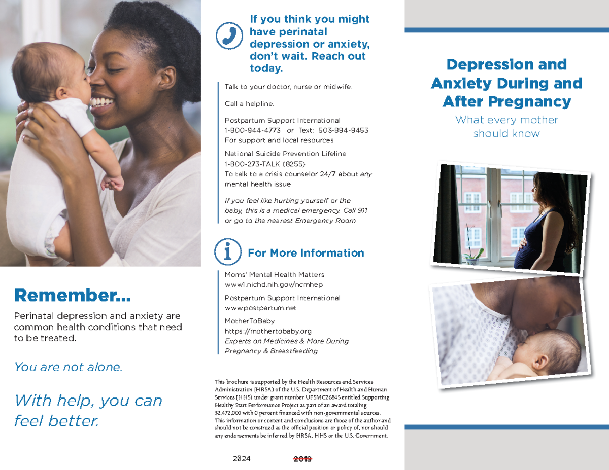 Perinatal-depression - Depression and Anxiety During and After ...