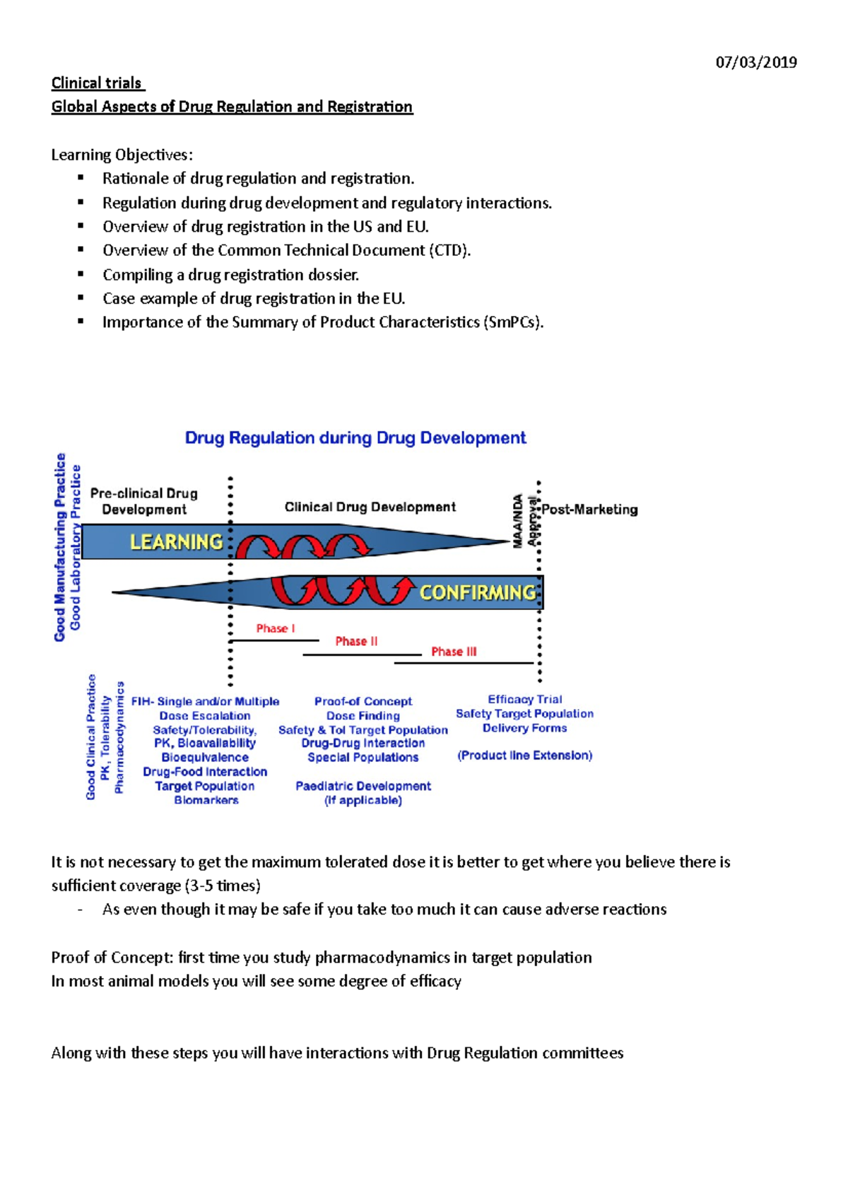 Global Aspects of Drug Regulation and Registration - Clinical trials ...