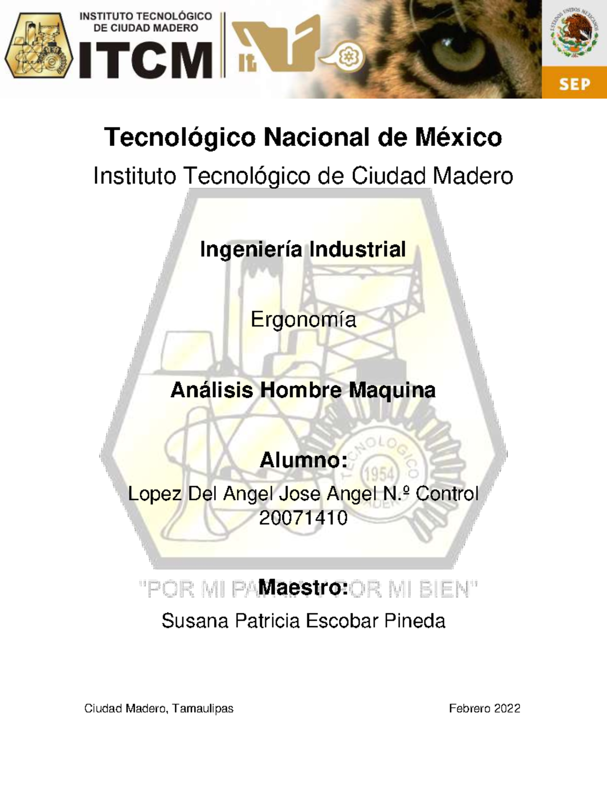 Tarea VI UI Hombre Maquina - Tecnológico Nacional de México Instituto ...