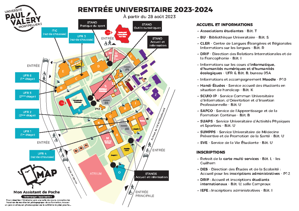 2023 plan campus - Carte paul va 3 - SalleCamproux W Z V I R G H A M ...