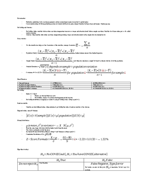 Final Cheat Sheet - Chapter 6 A portfolio's expected return is 12%, its ...