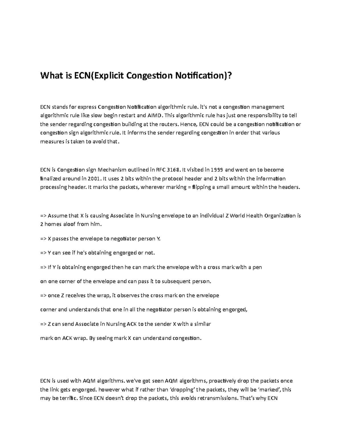 What is ECN(Explicit Congestion Notification) - What is ECN(Explicit ...