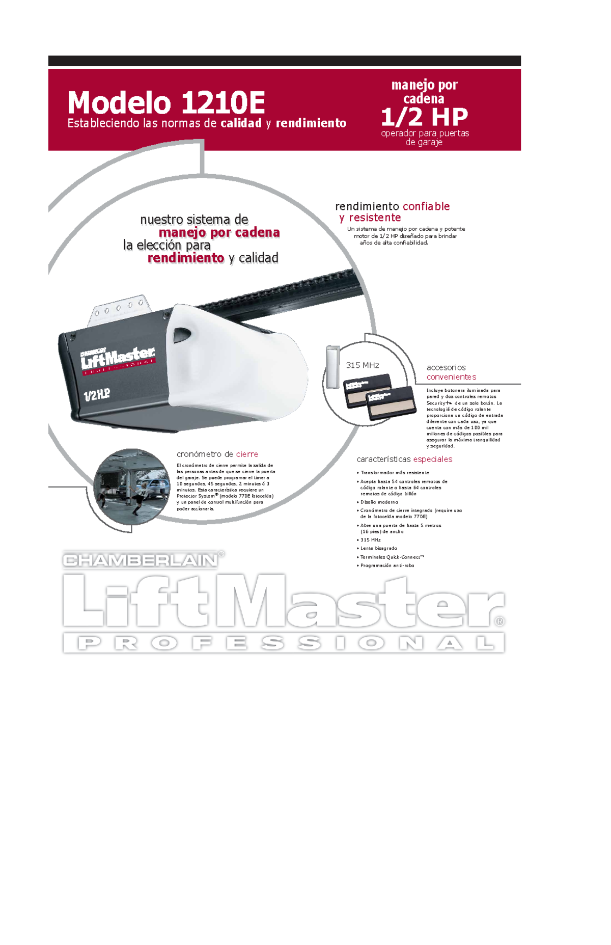 Ficha Tecnica 1210E - rendimiento confiable y resistente Un sistema de ...