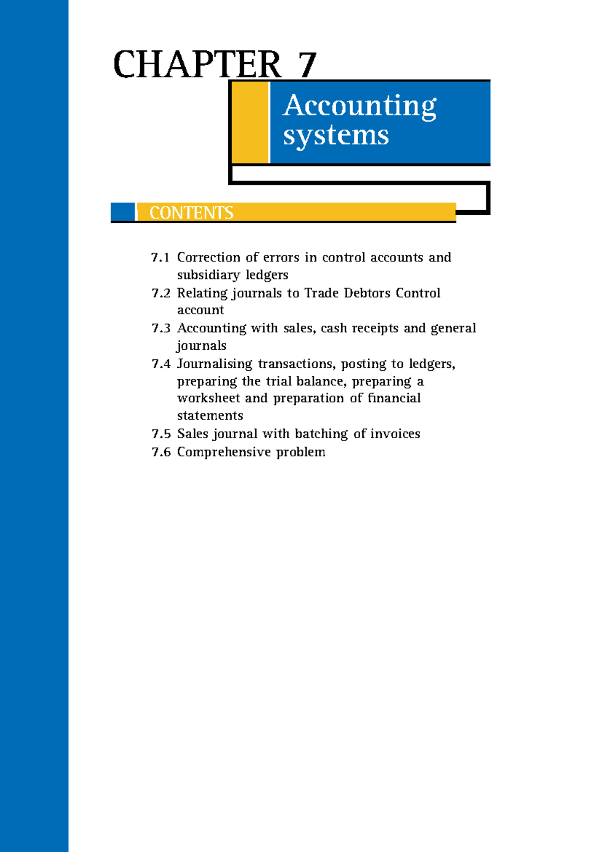 Ch 007 AIA 5e - Accounting Systems and Business Processes - CHAPTER 7 ...