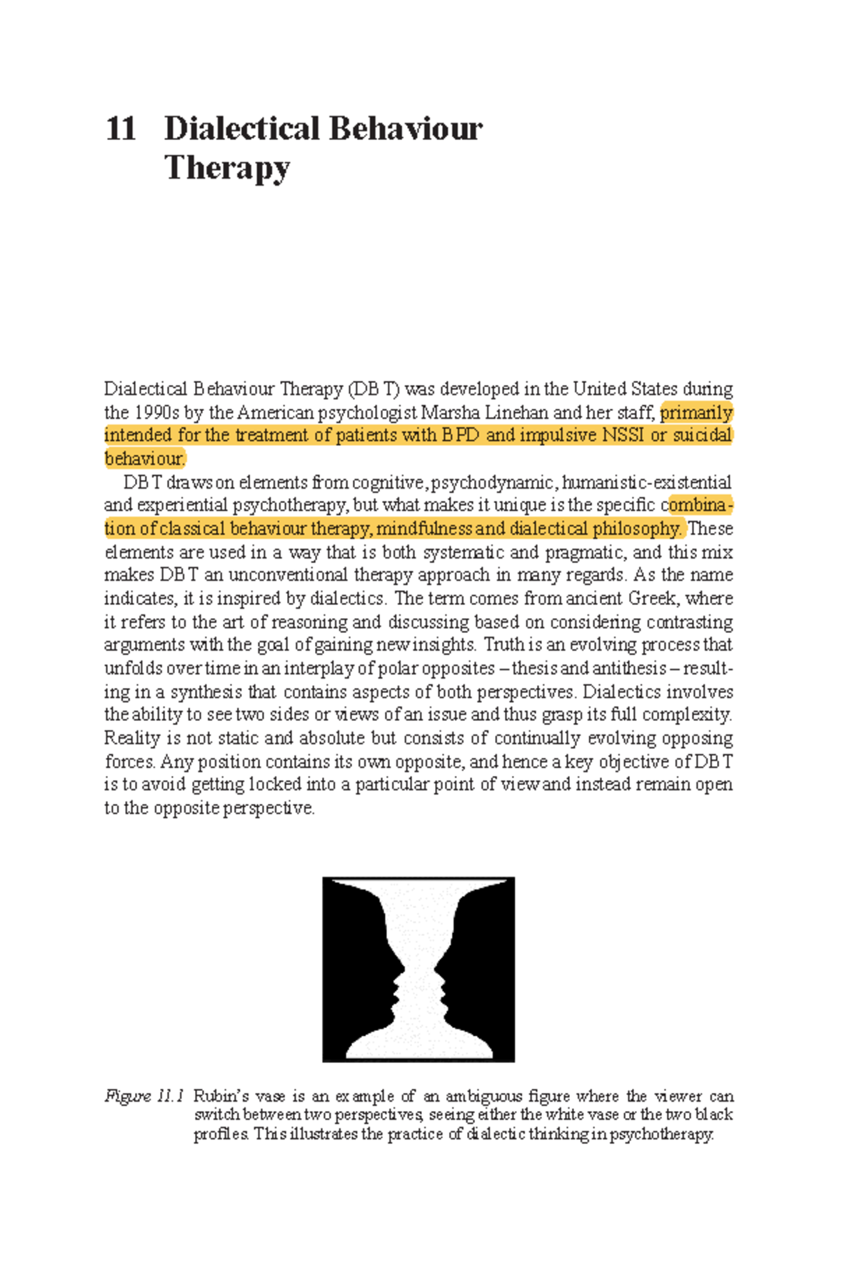 Dialectical - reading - Dialectical Behaviour Therapy (DBT) was ...