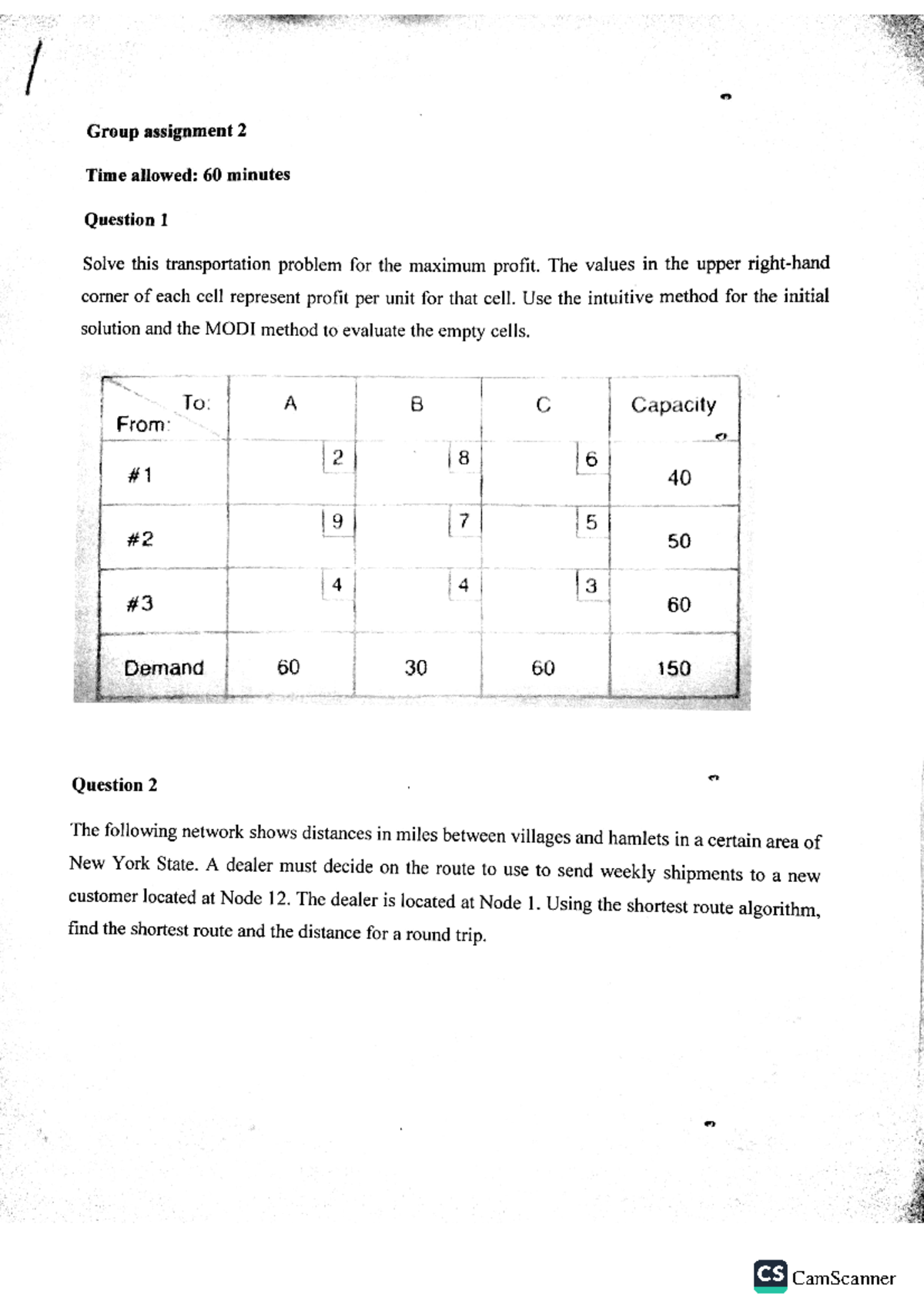 BAC 350 assignment 2 - Revision questions - Research methodology - CamScanner CamScanner - Studocu