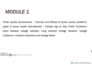 Power Quality Fact - 3 CONTENTS : Introduction to Power Quality FACTS ...