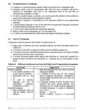 Define a computer program (GST 05101)2 - (a) Define a computer program ...