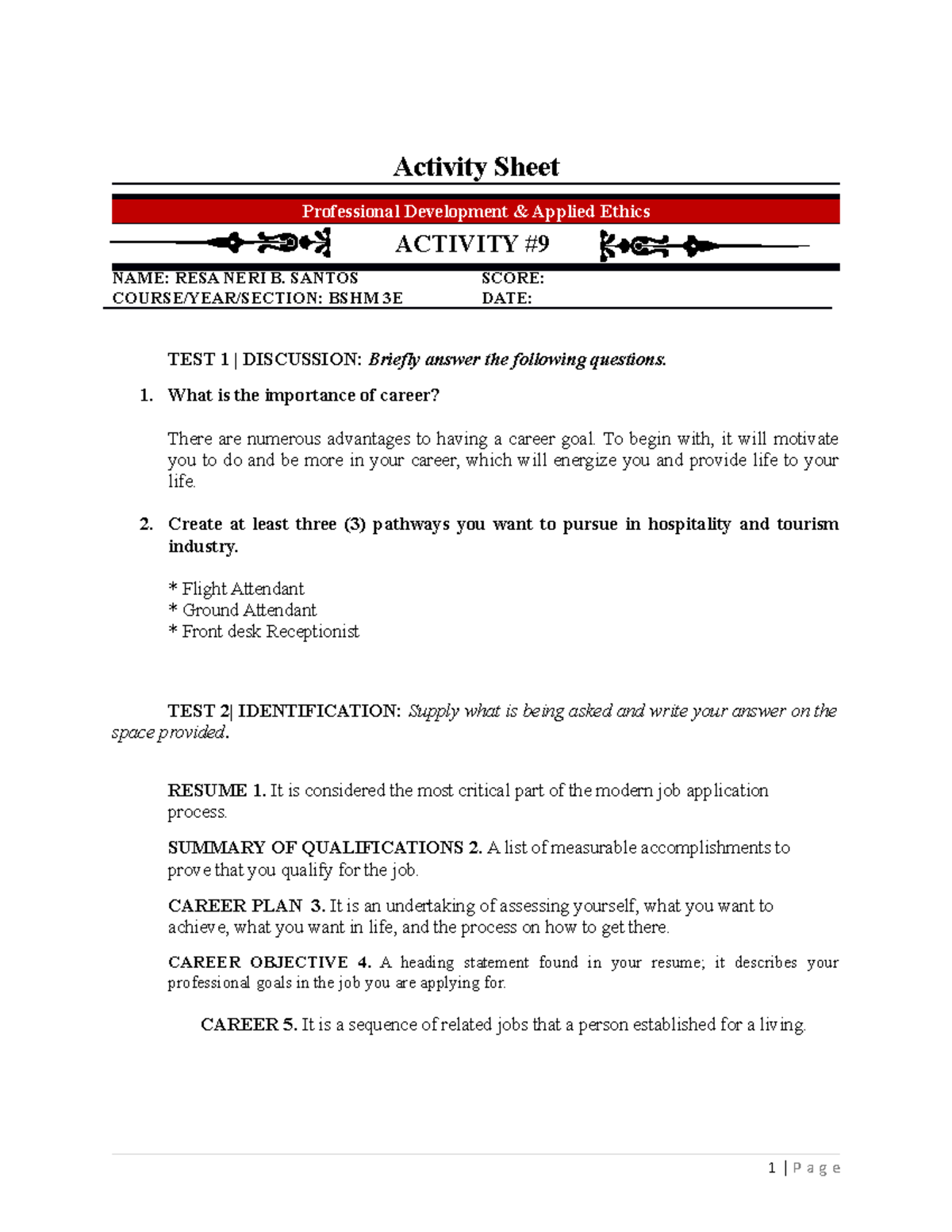 THC-6-Activity-9 BSHM-3E Santos-RESA-NERI-B - Activity Sheet ...