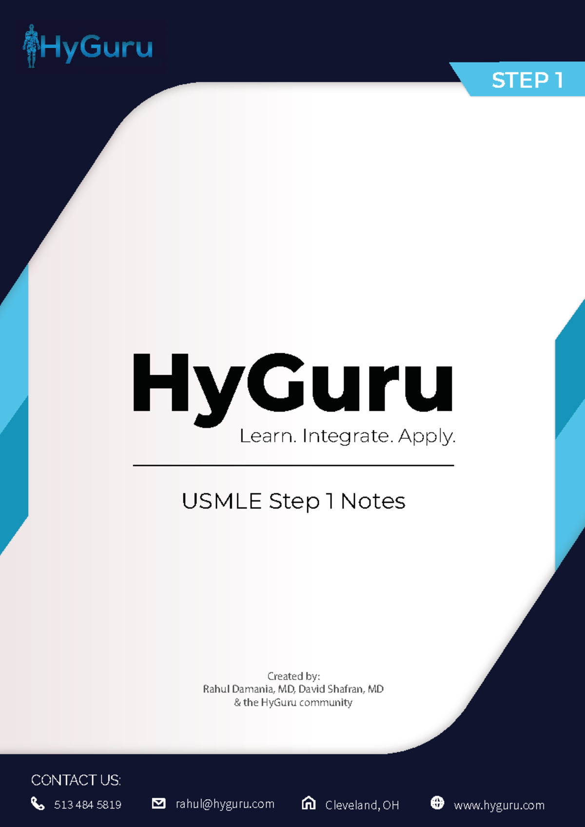 Cardiovascular HY GURU - Learn. Integrate. Apply. USMLE Step 1 Notes ...