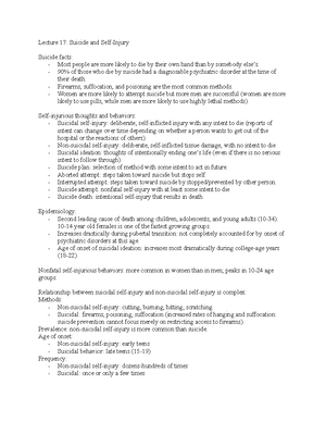 Abnormal Psychology Unit 1 Notes - Lecture 1: Introduction What does ...