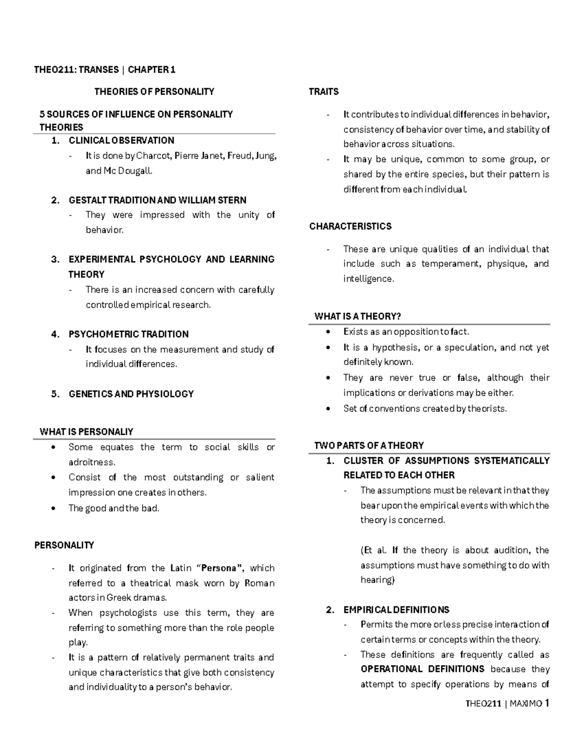 THEO211 Transes Chapter 1 - Copy - THEO211: TRANSES | CHAPTER 1 ...