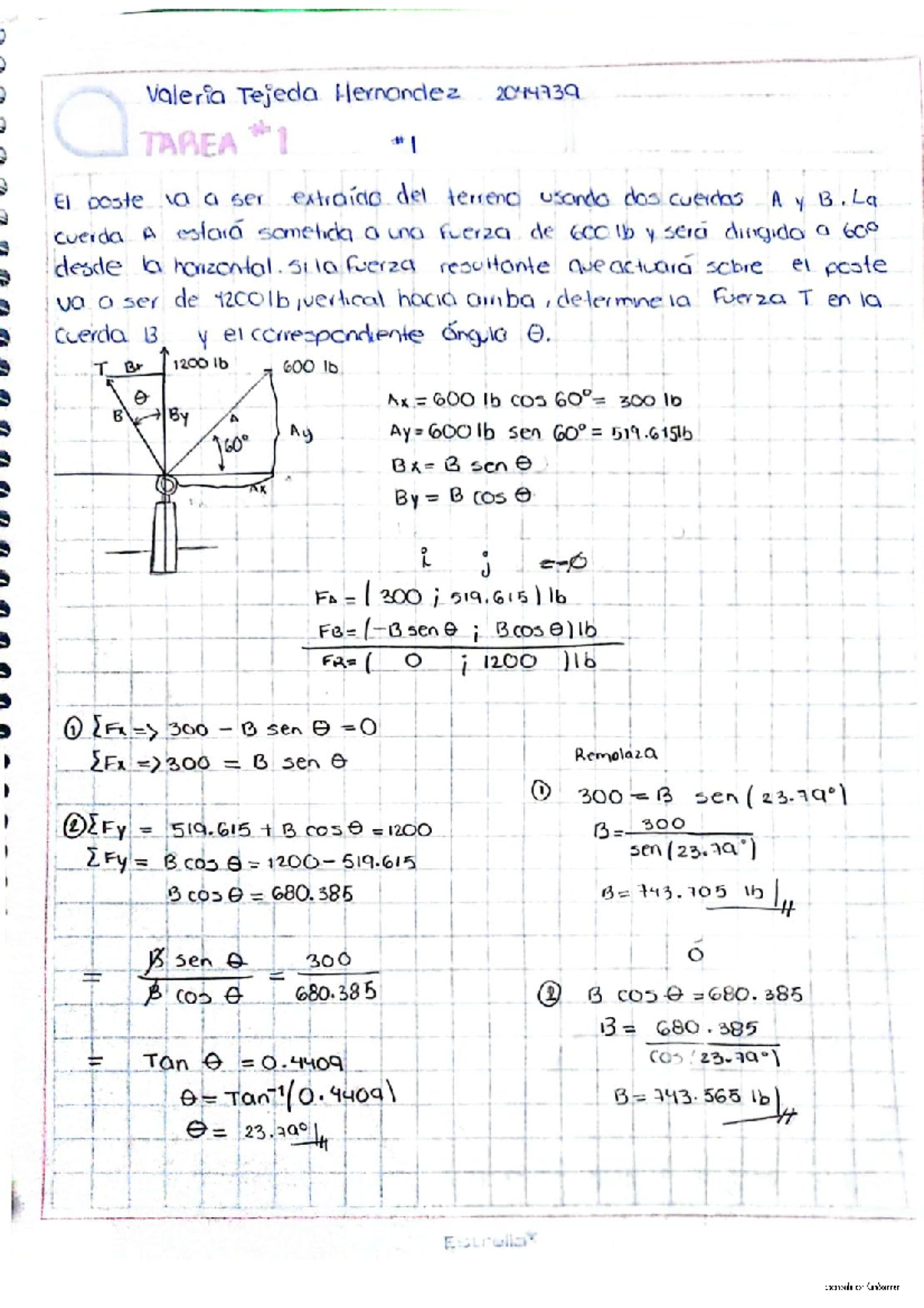 Tarea 1 - Estática - Studocu