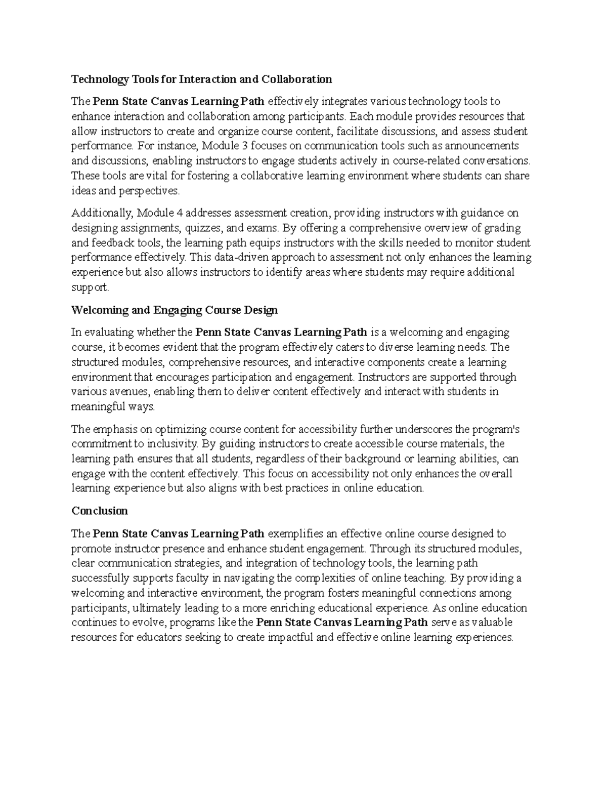 No6 - Summary - Technology Tools for Interaction and Collaboration The ...