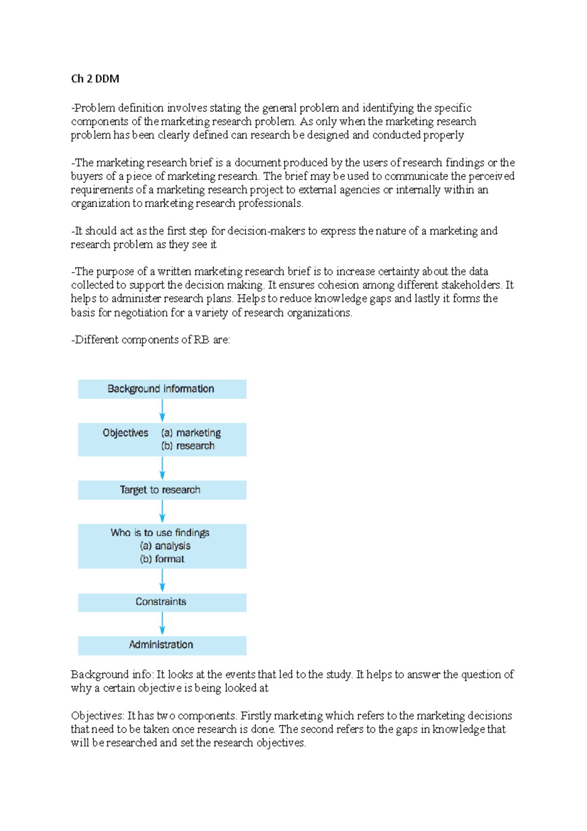 Ch 2 DDM - Lecture notes 24 - Ch 2 DDM -Problem definition involves ...