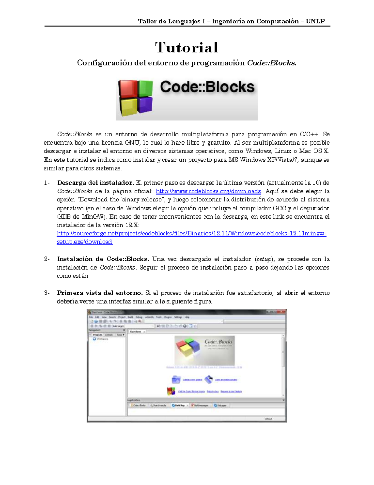Tutorial Code-Blocks para una mejor practica - Tutorial Configuración ...