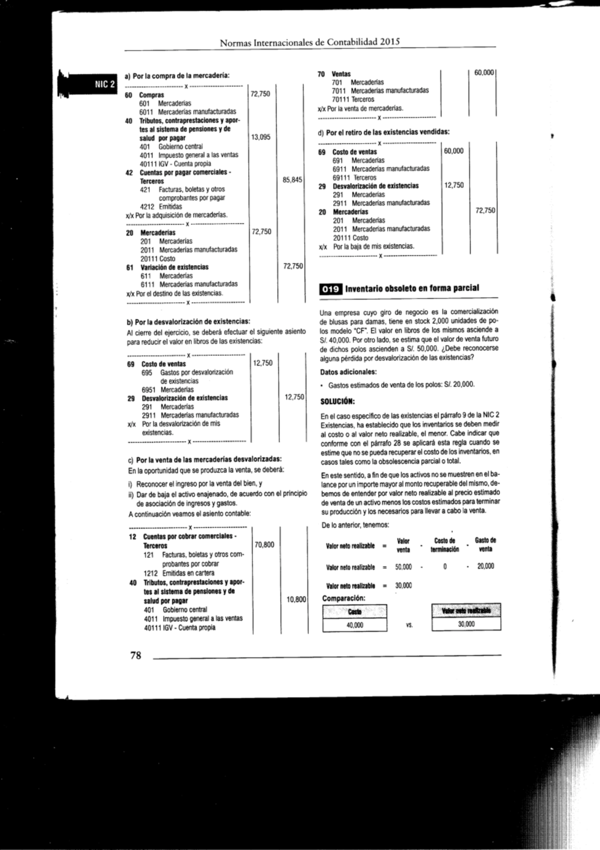 NIC 2 - NORMAS INTERNACIONALES DE CONTABILIDAD - Contabilidad - UCV ...