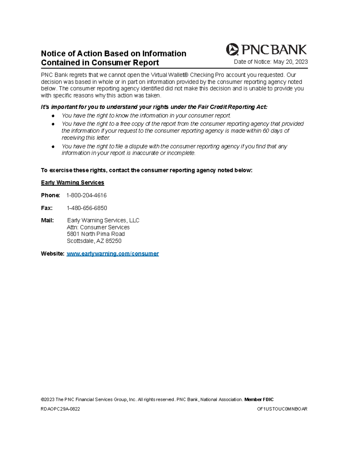 Notice OF Action 2 - Template notes - Notice of Action Based on ...