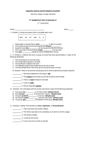 Multigrade LP - Guide for future activities. - Detailed Lesson Plan In ...