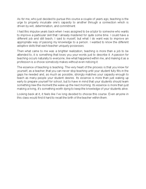 Reflection - Talk about your thoughts and ideas on ICT integration and ...